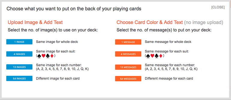 Make your own Playing Cards (Custom Front and Back Playing Cards ...